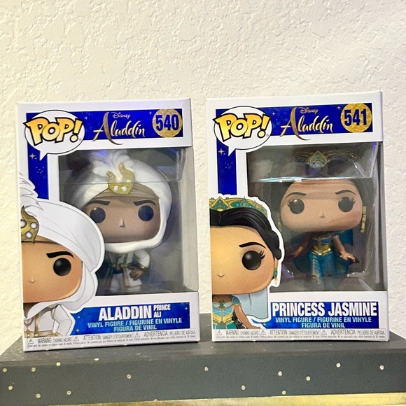 Funko | Toys | Funko Pop Disneys Live Action Aladdin Jasmine Prince Ali ...